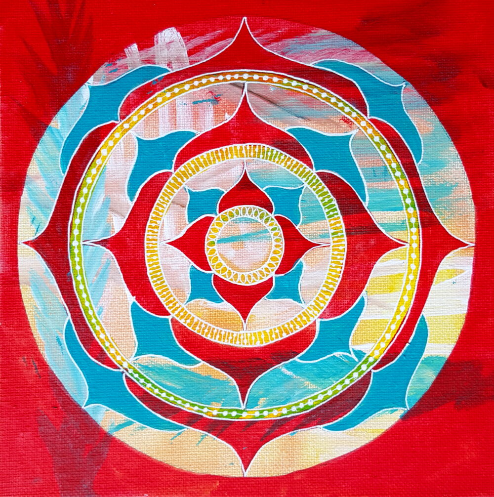 Mandala for Strength and Courage | Artist Strong